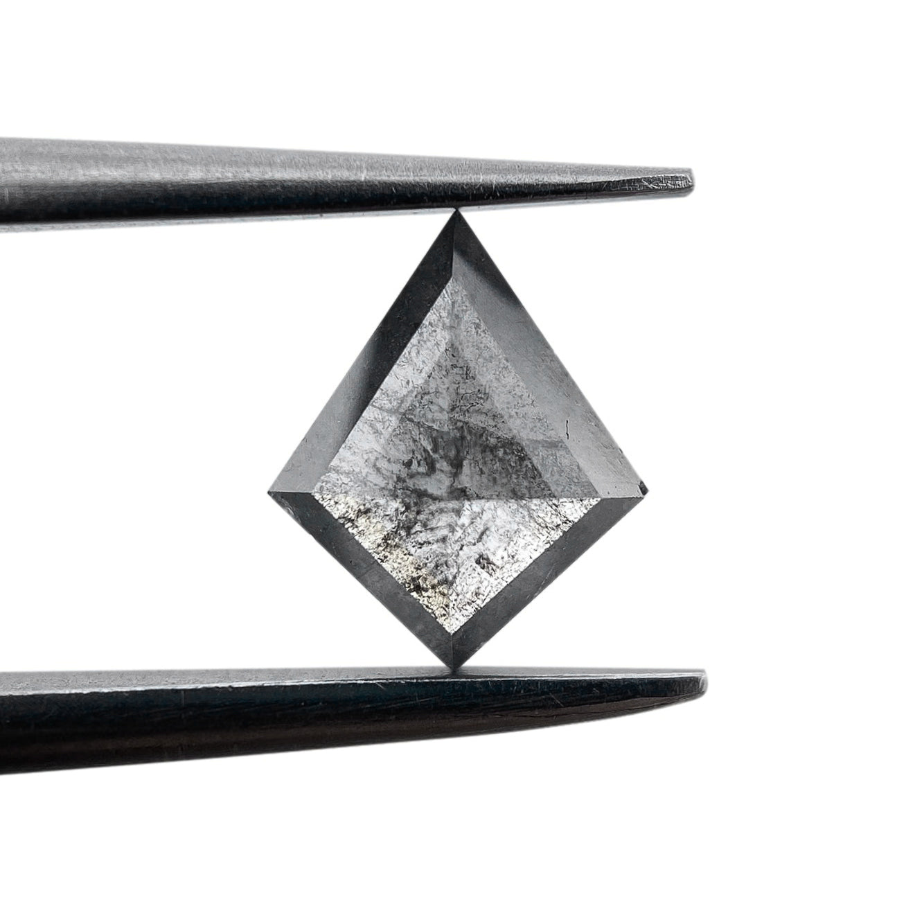 0.54ct | Salt & Pepper Kite Shape Rose Cut Diamond – Alexis Russell