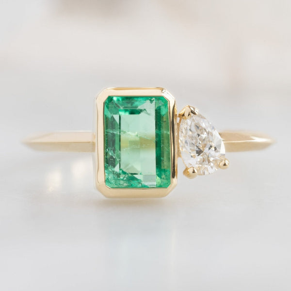 Design Your Own Custom | Emerald Engagement Ring – Alexis Russell