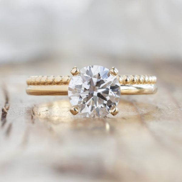 Design Your Custom White Diamond Engagement Ring – Alexis Russell